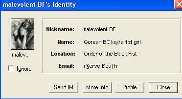 Gorean Information For Halsoft VP